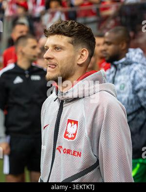 Warsaw, Poland. 3 June 2026. SEBASTIAN SZYMANSKI Seen during Friendly ...