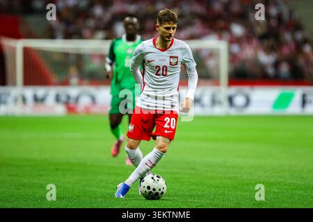 Warsaw, Poland. 3 June 2026. SEBASTIAN SZYMANSKI of POLAND Seen during ...