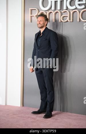 Steven Cree attends "Office Romance" UK Premiere at the BFI Southbank ...