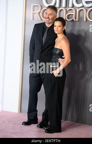 Ol Parker and Ripley Parker attends "Office Romance" UK Premiere at the ...