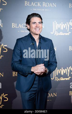 Julian Porras attends the first anniversary of "Black Roan" at Jimmy's ...