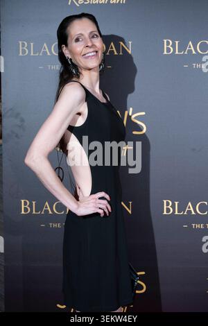 Yolanda font attends the first anniversary of "Black Roan" at Jimmy's ...