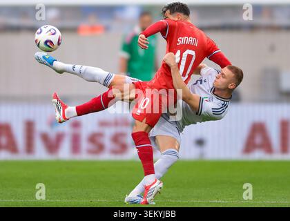 Luxembourg, Luxembourg, 3rd June 2026. Danel Sinani of Luxembourg ...