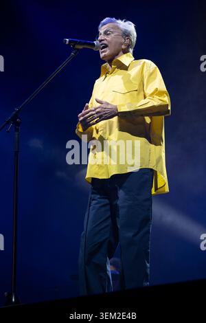 Caetano Veloso in concert. June 4, 2026. (Photo by Acero/Alter Photos ...