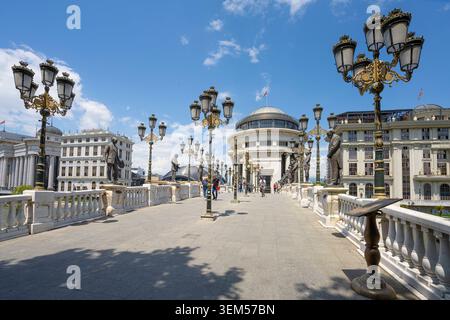 Skopje, North Macedonia, June 2, 2026. View of the Basic Public ...