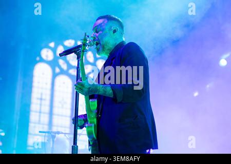 Manchester, England, 20th June, 2026. Bez of Happy Mondays playing a DJ ...