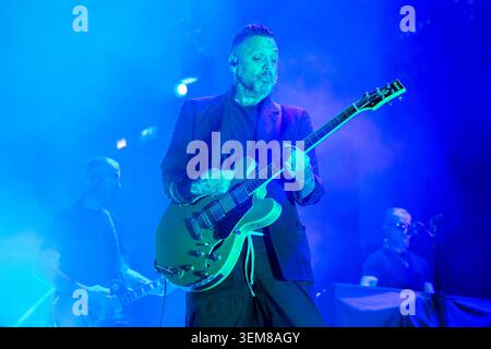 Manchester, England, 20th June, 2026. Bez of Happy Mondays playing a DJ ...