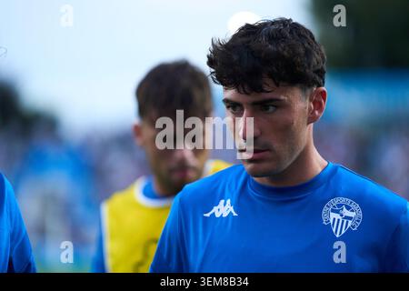 Sabadell, Spain. 5 Jun 2026. Javi López-Pinto, player of CE Sabadell FC ...