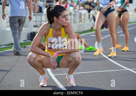 Rome , Italy. 05 June, 2026. Rebecca Borga winner of 400-eter race of ...