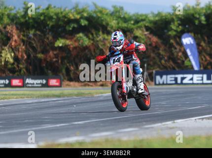Kevin KARLSSON (SWE) during the FIM S1GP SuperMoto World Championship ...