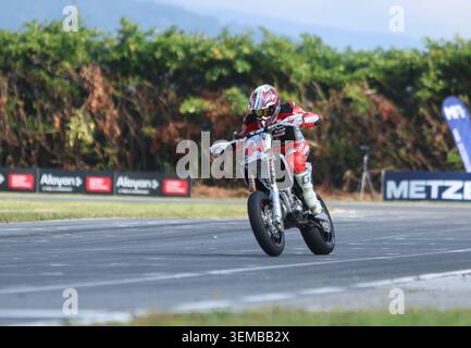 Michael VERTEMATI (ITA) during the FIM S1GP SuperMoto World ...