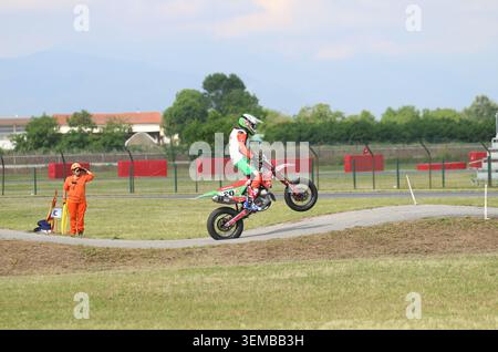 Kleber JUSTINO (BRA) during the FIM S1GP SuperMoto World Championship ...
