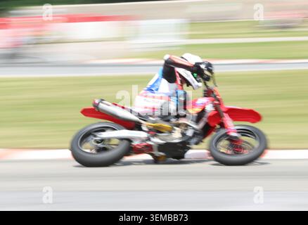 Mitja KRASNIQI (SUI) during the FIM S1GP SuperMoto World Championship ...