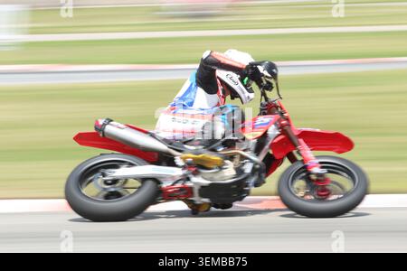 Mitja KRASNIQI (SUI) during the FIM S1GP SuperMoto World Championship ...