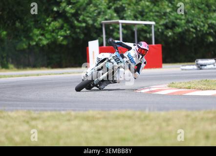 Jonas NEDVED (CZE) during the FIM S1GP SuperMoto World Championship, on ...
