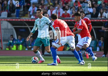 Oeiras, Portugal. 6 June 2026. CRISTIANO RONALDO forward of Portugal in ...