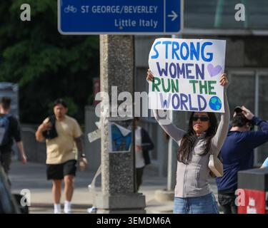 Toronto, Canada. 6th June, 2026. Samantha MacDonald finishes first in ...