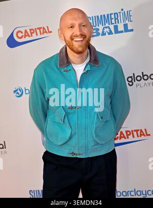 Tom Watts attends Capital’s Summertime Ball with Barclaycard 2026, at ...