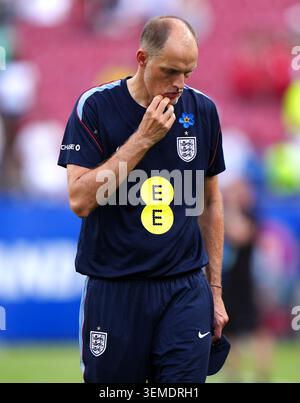 England manager Thomas Tuchel following the FIFA World Cup Group L ...