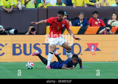 June 19, 2026: Brazil Forward Gabriel Martinelli (22) controls the ball ...