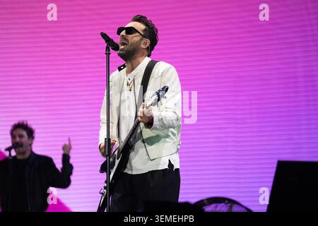 Rome, Italy. 06th June, 2026. Italian singer Cesare Cremonini, seen ...