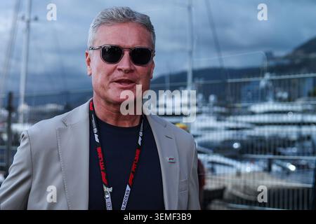 David Coulthard seen during the F1 Grand Prix of Monaco 2026 - Paddock ...
