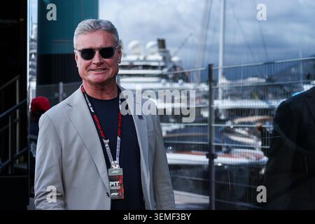 David Coulthard seen during the F1 Grand Prix of Monaco 2026 - Paddock ...