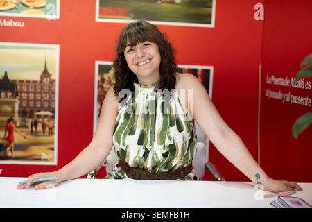Alina Not signs copies of her books during the 85th edition of the ...