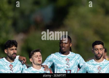 June 17, 2026: Portugal midfielder Bruno Fernandes (8) controls the ...