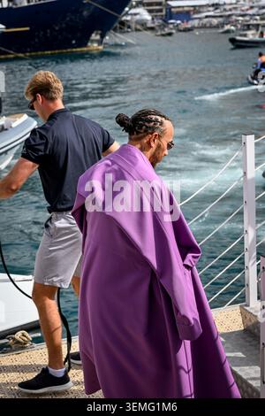 Monaco, Monte Carlo, 7th June 2026, Lewis Hamilton, Ferrari, during the ...