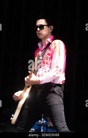 07 June 2026, Rhineland-Palatinate, Nürburg: Rapper Finch performs on ...