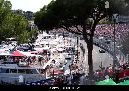 Mercedes' Andrea Kimi Antonelli during the Monaco Grand Prix at the ...