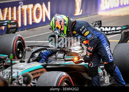 Monaco, Monte Carlo, 7th June 2026, Lewis Hamilton, Ferrari, during the ...