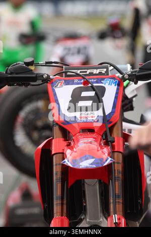 Mitja KRASNIQI (SUI) during the FIM S1GP SuperMoto World Championship ...