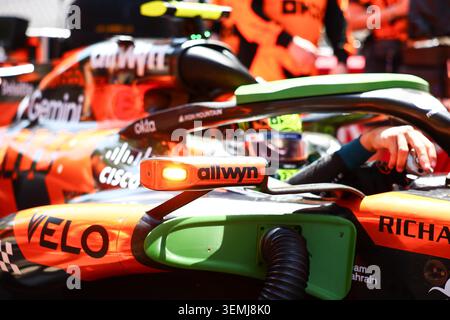 NORRIS Lando (gbr), McLaren F1 Team MCL40, portrait Stock Photo - Alamy