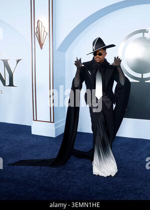 Jeremy Pope arrives at the 79th Tony Awards on Sunday, June 7, 2026, at ...