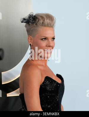 PINK attends 79th annual TONY awards at Radio City Music Hall in New ...