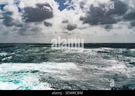 Sailing through the Drake Passage — a notorious 600-mile (1,000 km ...