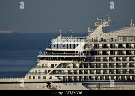 Marseille, France. 09th June, 2026. View of the passenger cruise ship ...