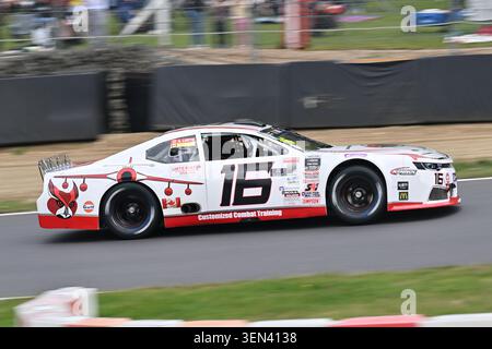 Andre Lortie, Chevrolet Camaro, Hunter Aviation Racing, NASCAR Euro ...