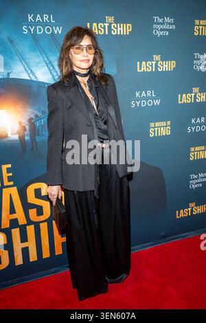 Gina Gershon attends "The Last Ship" Revival Opening Night at the ...