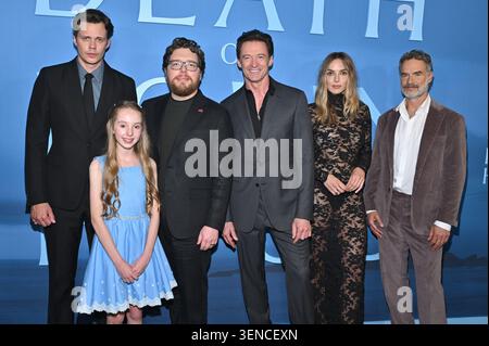 Hugh Jackman and Michael Sarnoski at the world premiere of the film ...