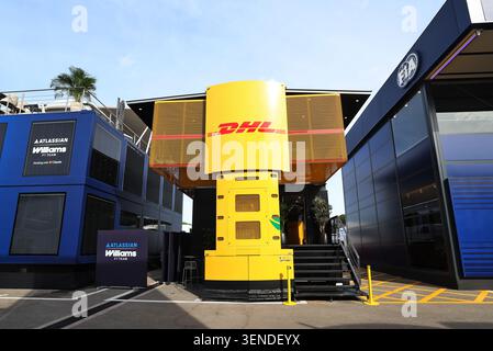 Barcelona, Spain. 11th June, 2026. Cadillac Formula 1 Team motorhome ...