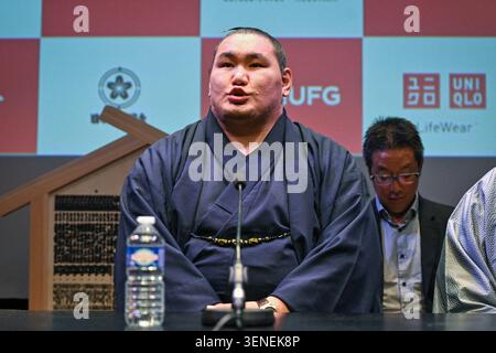Paris, France. 11th June, 2026. Onosato Daiki and Hoshoryu Tomokatsu ...