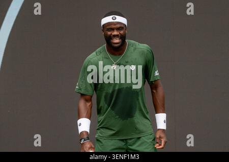 Stuttgart, Deutschland. 11th June, 2026. Frances Tiafoe, Rinky Hijikata ...