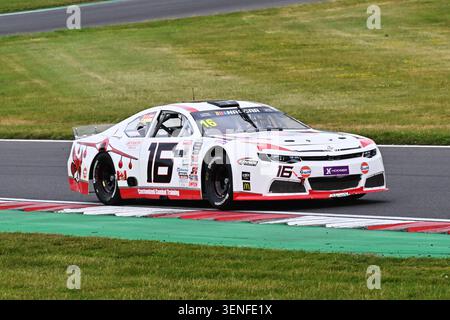 Andre Lortie, Chevrolet Camaro, Hunter Aviation Racing, NASCAR Euro ...