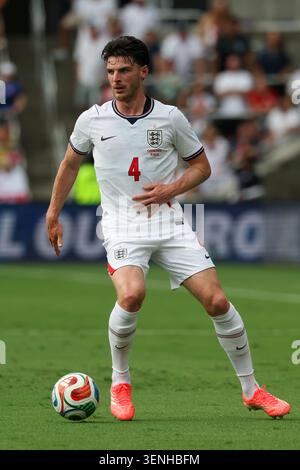 Declan Rice (England) controls the Ball during the FIFA World Cup 2026 ...