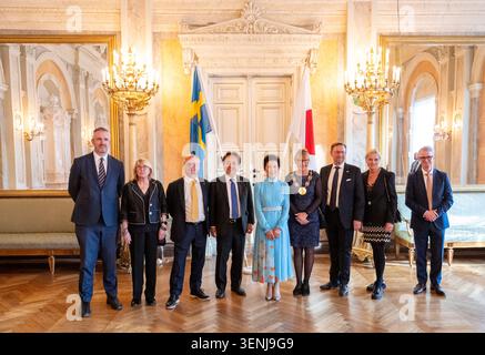 MALMÖ, SWEDEN 2026-06-11 Princess Takamado of Japan at a reception and ...