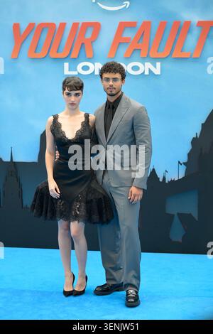 Eve Macklin, Asha Banks and Matthew Broome attends "Your Fault: London ...