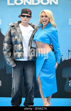 Zacapo attends the "Your Fault: London" UK Premiere at Cineworld ...
